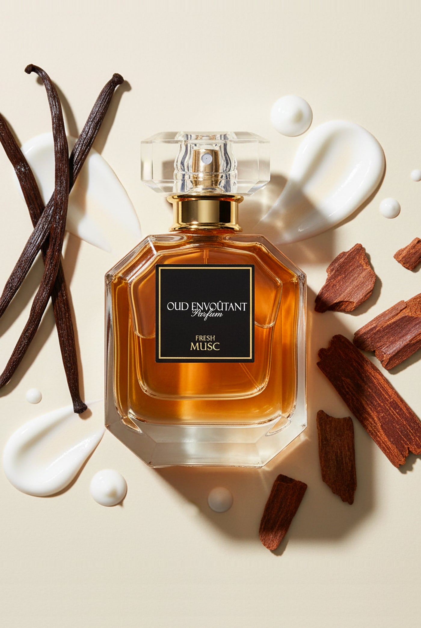 Parfum Oud Envoûtant – Eau de Parfum au musc vanille pour femme